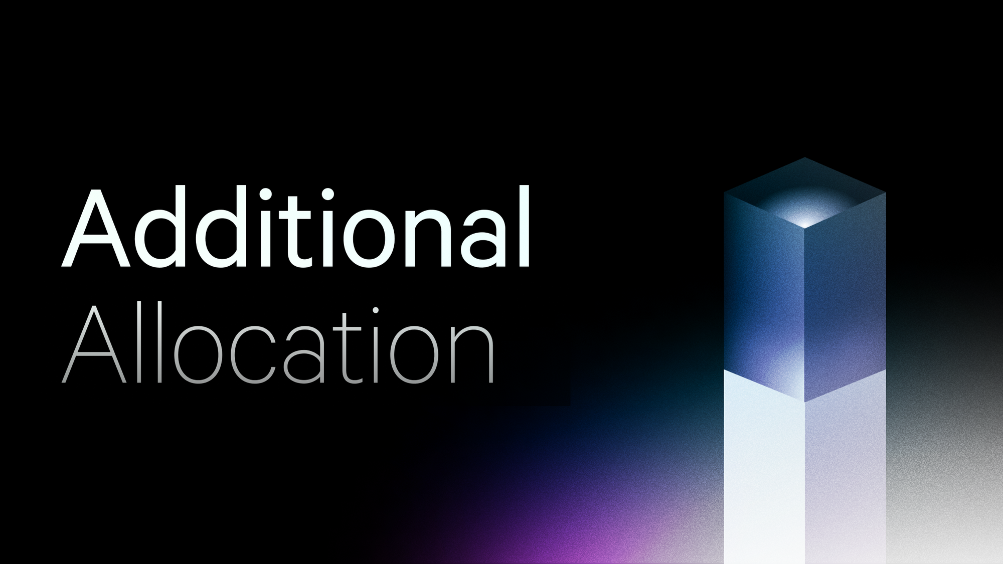 Introducing Additional Allocation Requests for Community Sales