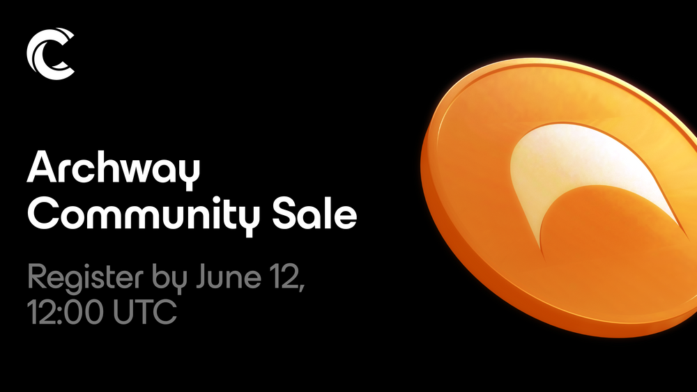 Announcing the Archway Community Sale on CoinList