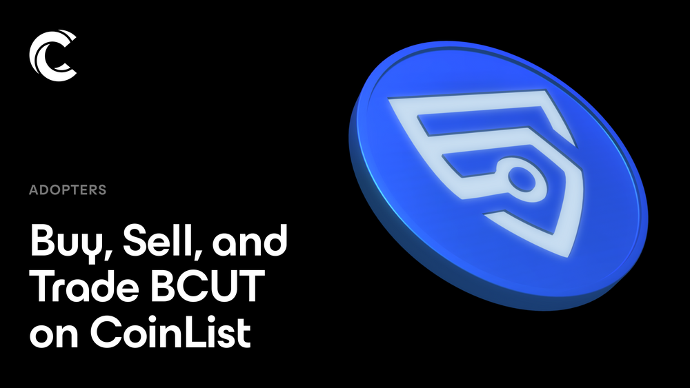 Trade bitsCrunch (BCUT) on CoinList