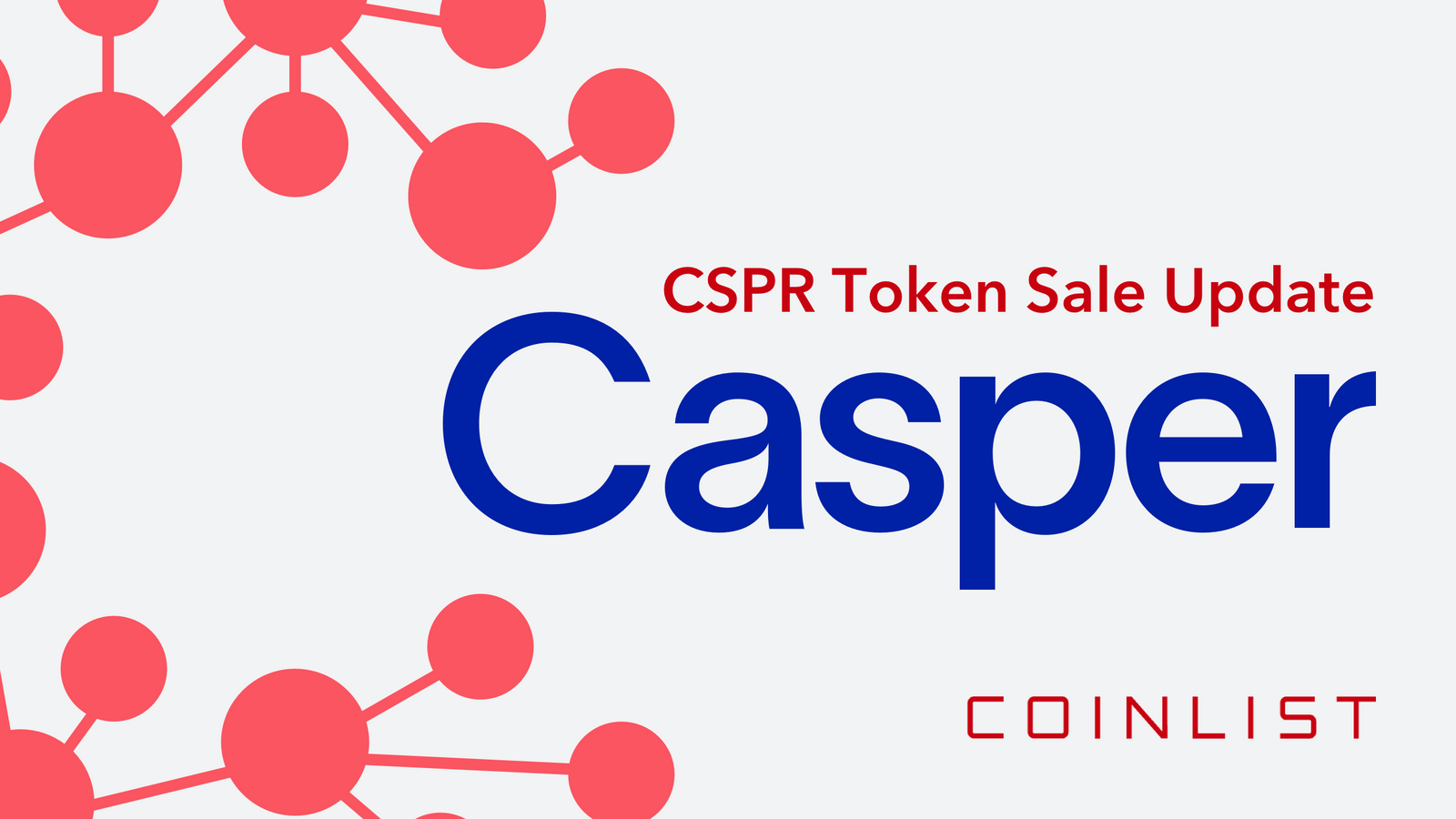 Casper Token Sale Update: Ensuring Greater Participation to Meet ...