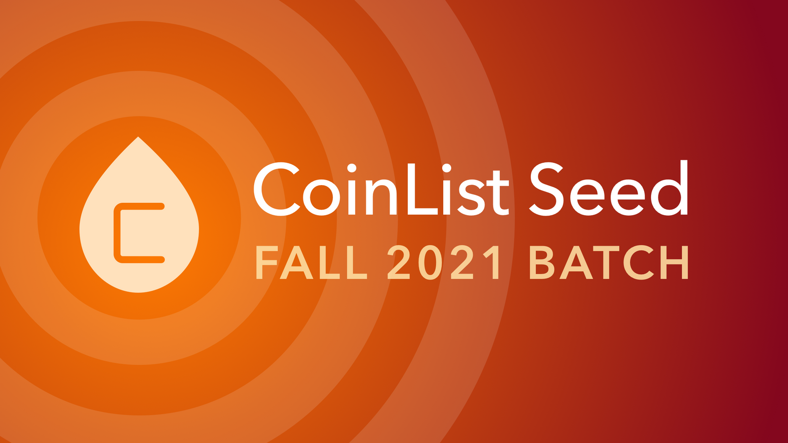 Introducing the CoinList Seed Fall 2021 Batch